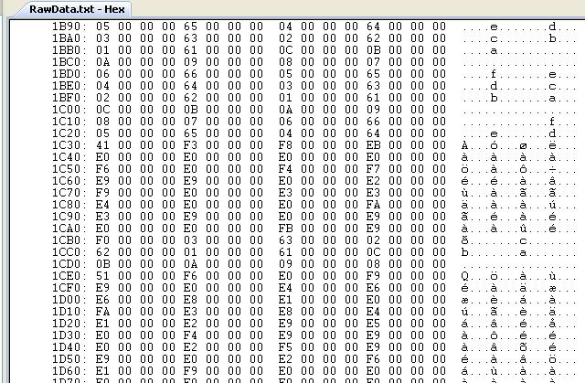 Solved: Problem with ASCII 8 bits not working in VB.net | Experts Exchange