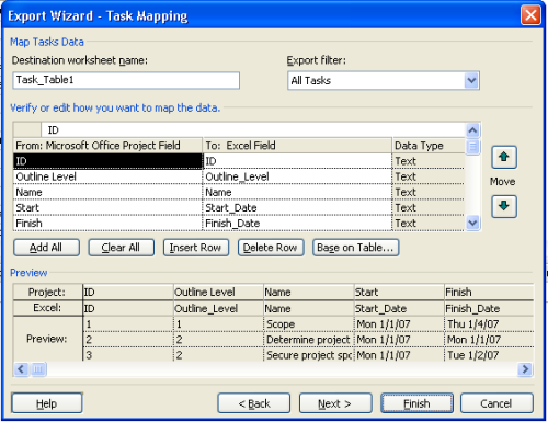 Solved: How to import MS Excel list into TASK NAME column in Microsoft ...