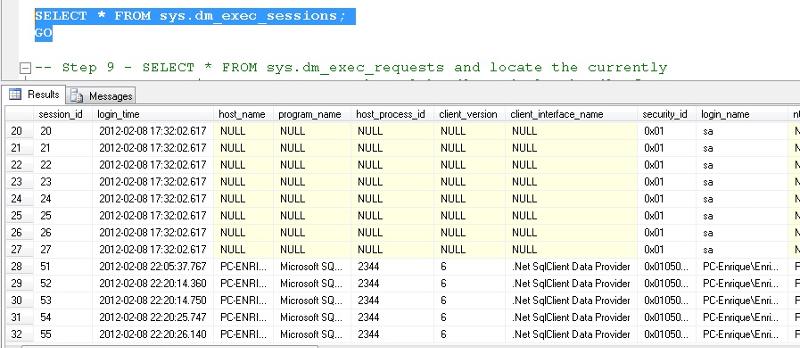 Solved: sys.dm_exec_sessions | Experts Exchange Solved: sys.dm_exec_sessions | Experts Exchange
