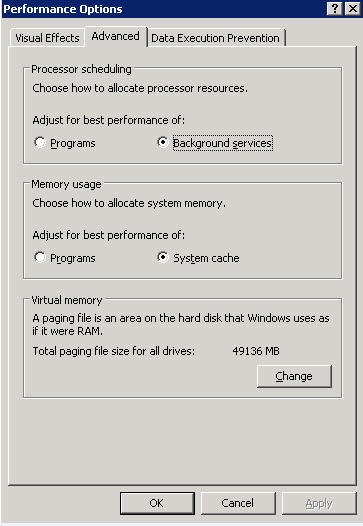 Solved: Out Of Memory W3WP.EXE | Experts Exchange
