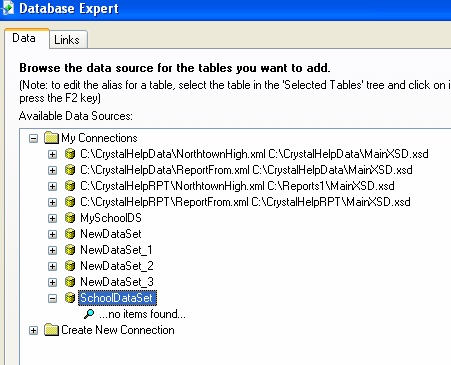 Solved: Crystal Report Connection String from C# | Experts Exchange