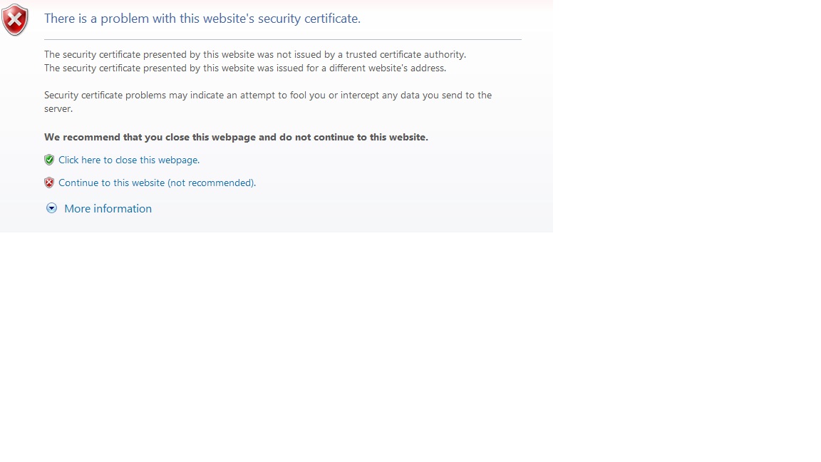Solved: New SBS2011 server - SBS Remote Web Access page certificate errors | Experts Exchange