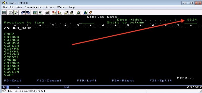 Solved: How To Search for a Table on iSeries? | Experts Exchange