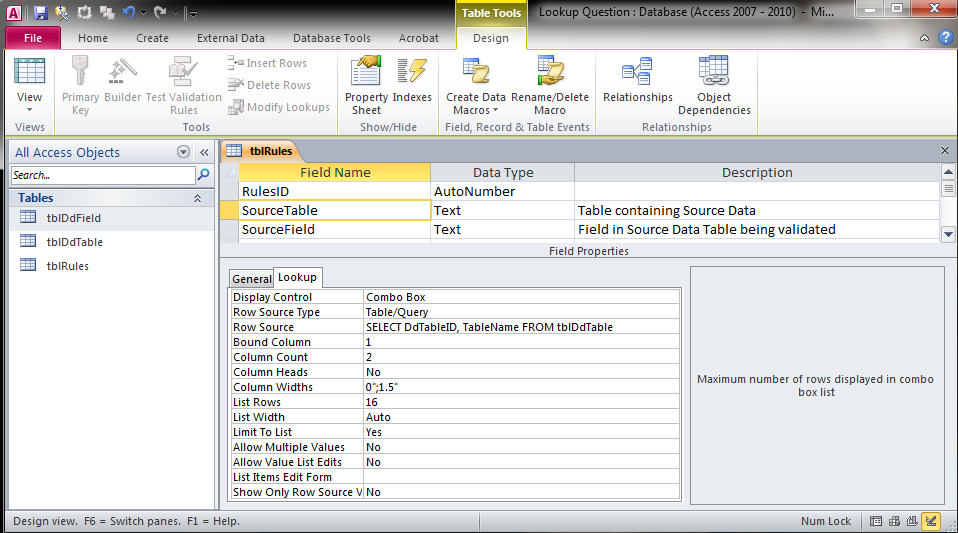 Solved: Table Definition - Set lookup values based on another field in ...
