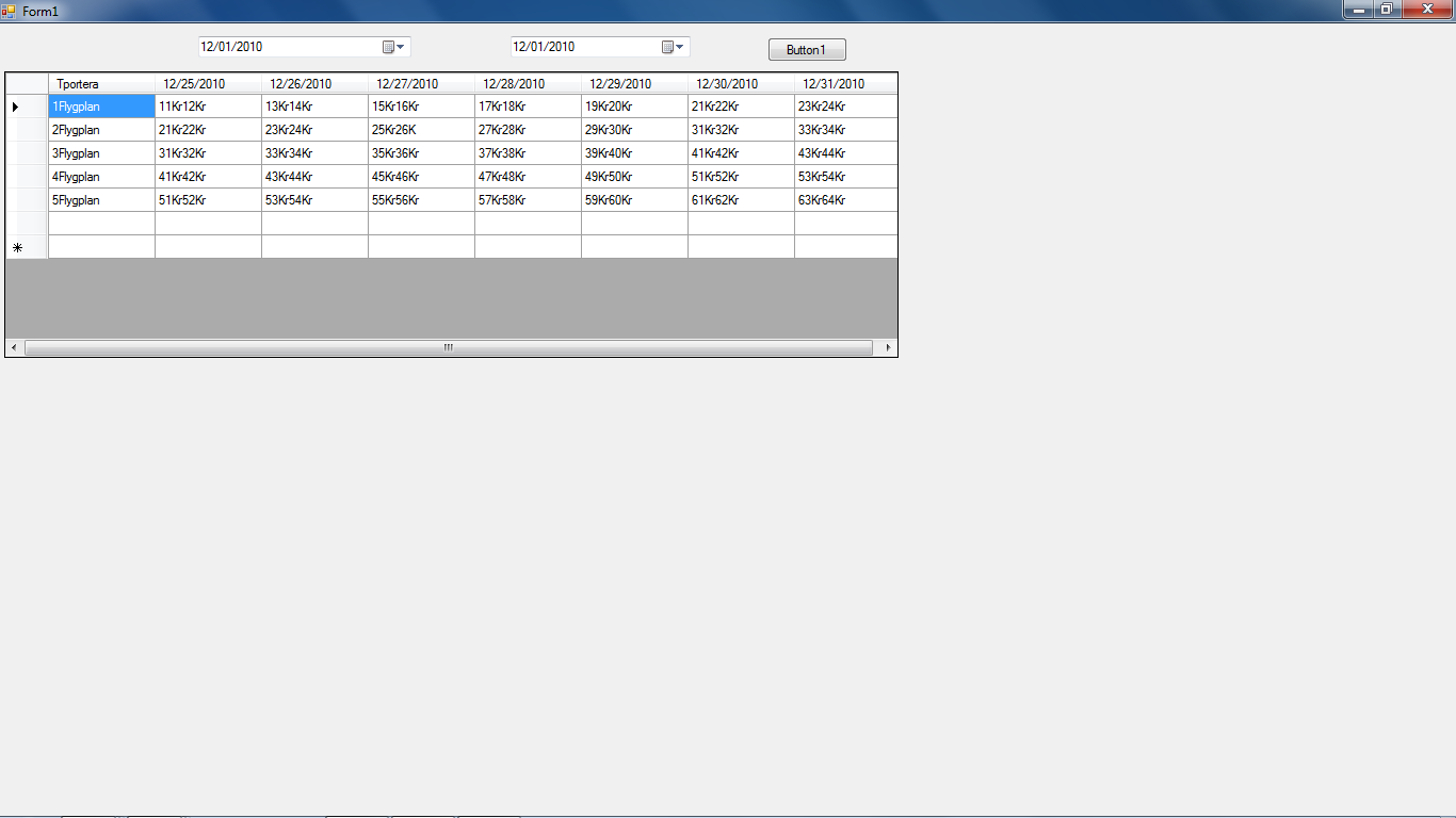 Solved: filtering the datagridview column headers using datetimepickers in vb 2010 | Experts ...