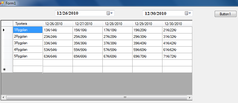 Solved: filtering the datagridview column headers using datetimepickers in vb 2010 | Experts ...