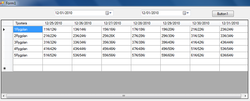 Solved: filtering the datagridview column headers using datetimepickers in vb 2010 | Experts ...