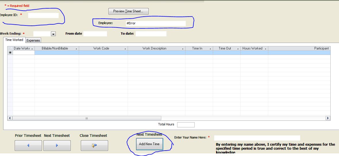 Solved: MS Access 2010 - auto populate id on time entry form when ...