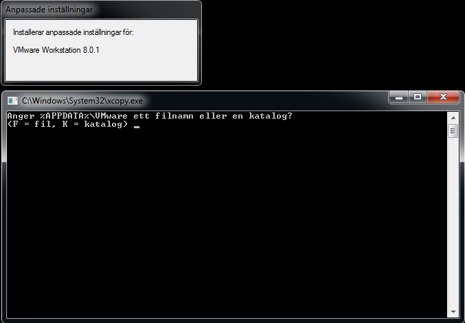 Solved: vb-script for copying a file from %Program Files% to %APPDATA% - VMware Workstation/Win7 ...