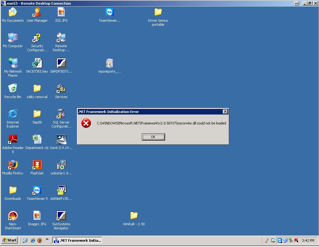 Solved Net Framework Not Working On Windows Server 2003 Experts