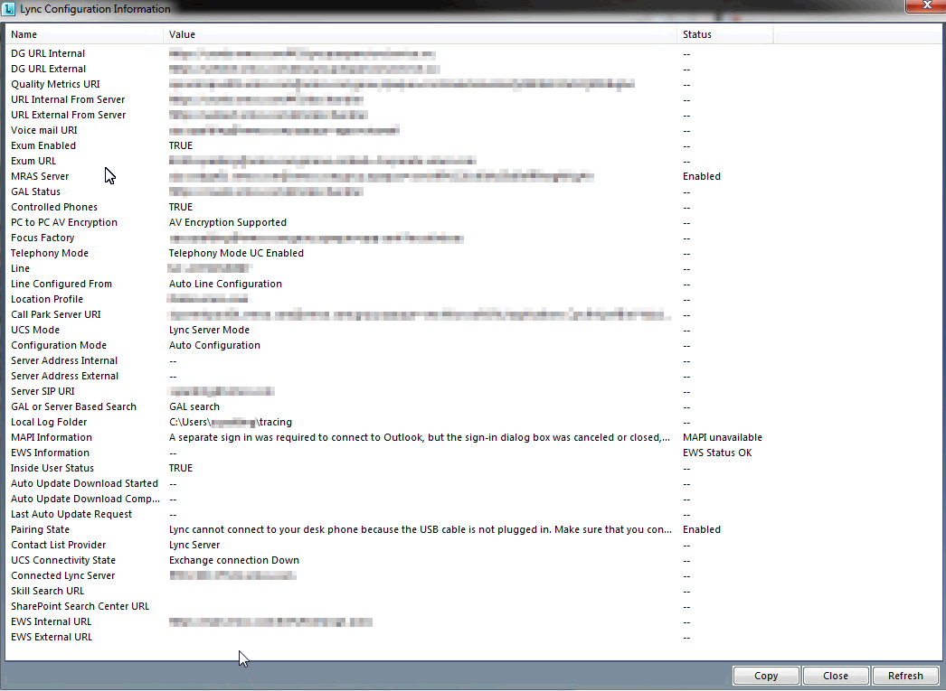 Solved: Outlook prompts for Lync 2010 MAPI COM Server | Experts Exchange