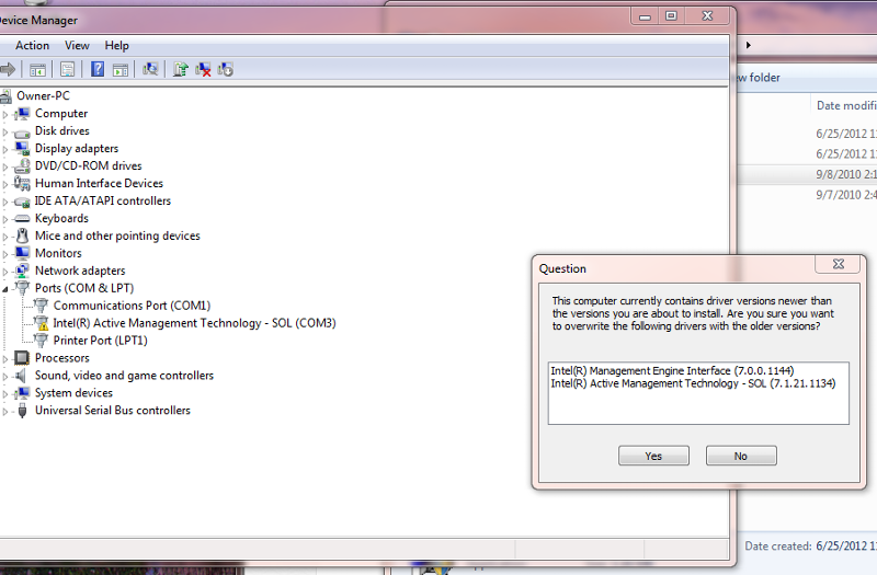 Solved: amt shows up in device list cannot get it to work and cannot ...
