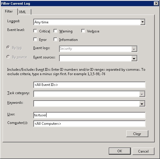 Solved: Windows Server 2008 R2 login history | Experts Exchange