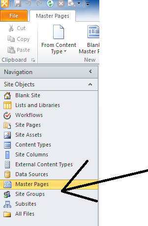 Solved: Page Layout section missing under site objects in sharepoint designer | Experts Exchange
