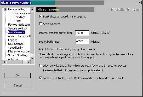 Solved: Why filezilla server drops the connection ? | Experts Exchange