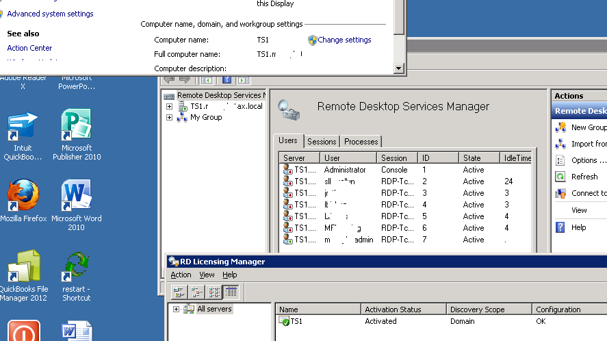 Solved: select the user to disconnect so that you may log in. There are too many users logged in ...