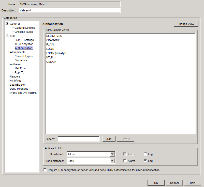 Solved: ESMTP Authentication Errors from Firewall Proxy | Experts Exchange