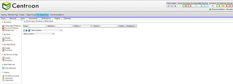 Solved: Hosts not showing up in monitoring view of Centreon interface ...
