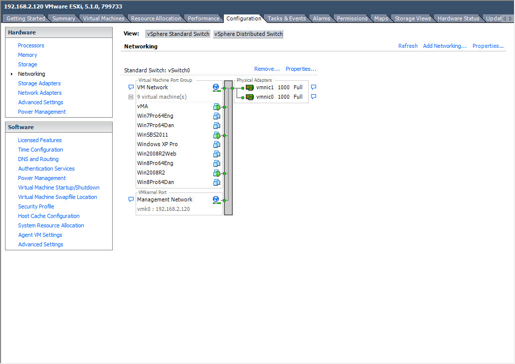 Solved: Physical NIC teaming on ESXi 5.1 | Experts Exchange Solved: Physical NIC teaming on ESXi 5.1 | Experts Exchange