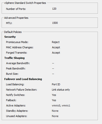 Solved: Physical NIC teaming on ESXi 5.1 | Experts Exchange Solved: Physical NIC teaming on ESXi 5.1 | Experts Exchange