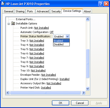 Solved: How to stop HP Print Notification | Experts Exchange
