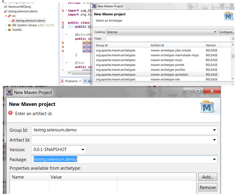 Solved: Eclipse and Maven installation | Experts Exchange Solved: Eclipse and Maven installation | Experts Exchange