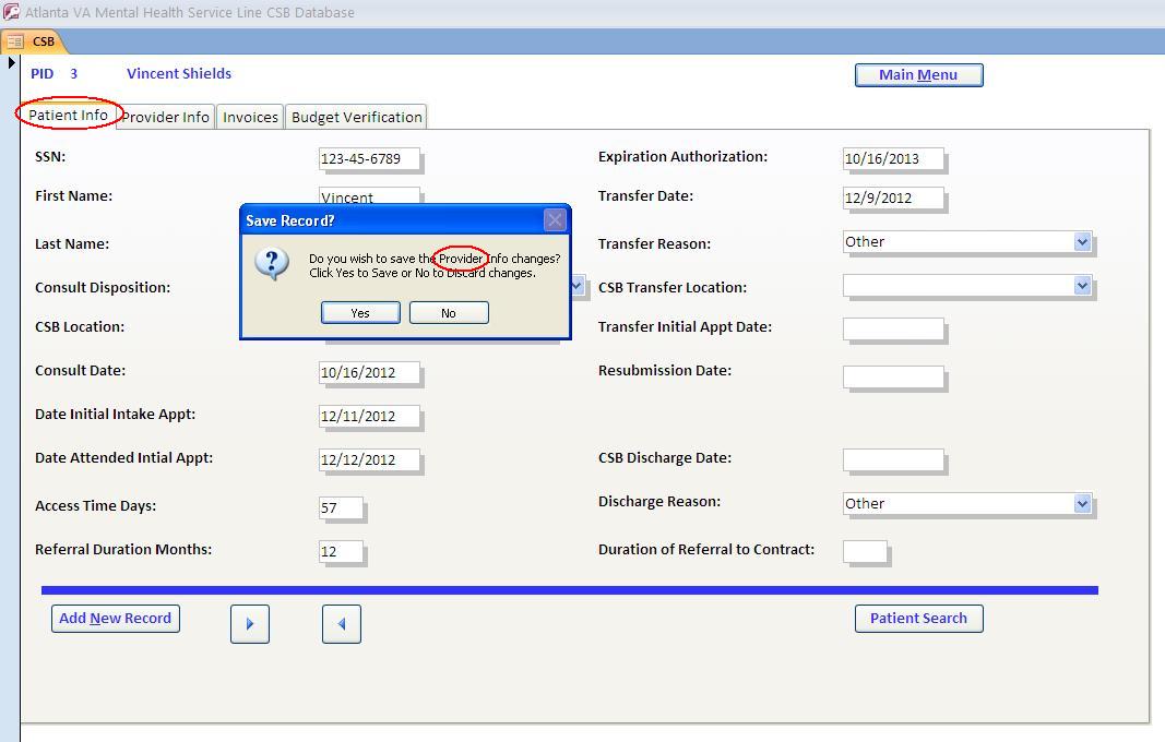 Solved: Access Form - Save Discard Changes | Experts Exchange