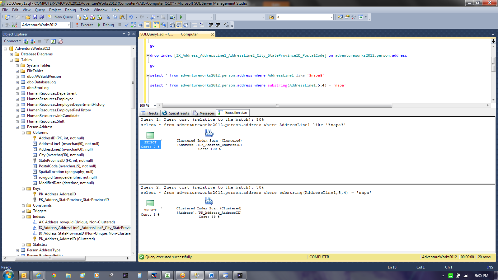 Solved: substring vs like | Experts Exchange