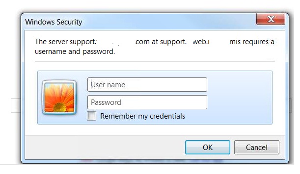 Solved: Windows Security box opens on all HTTPS websites | Experts Exchange