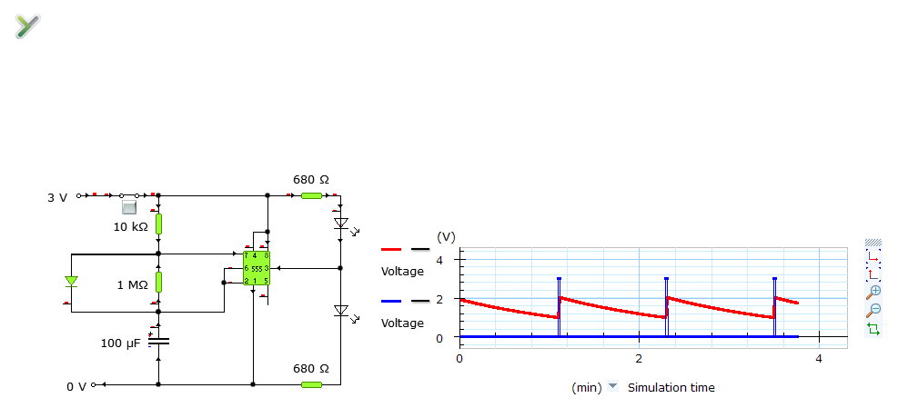 Solved: Simple intermittent beep circuit | Experts Exchange