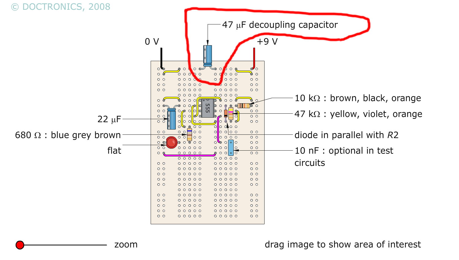 Solved: Simple intermittent beep circuit | Experts Exchange