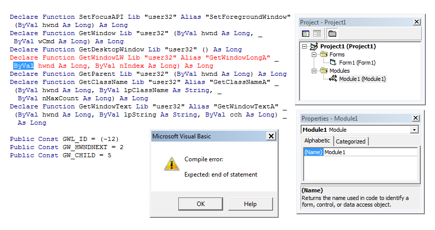 Solved: VB6 Click a button by caption | Experts Exchange