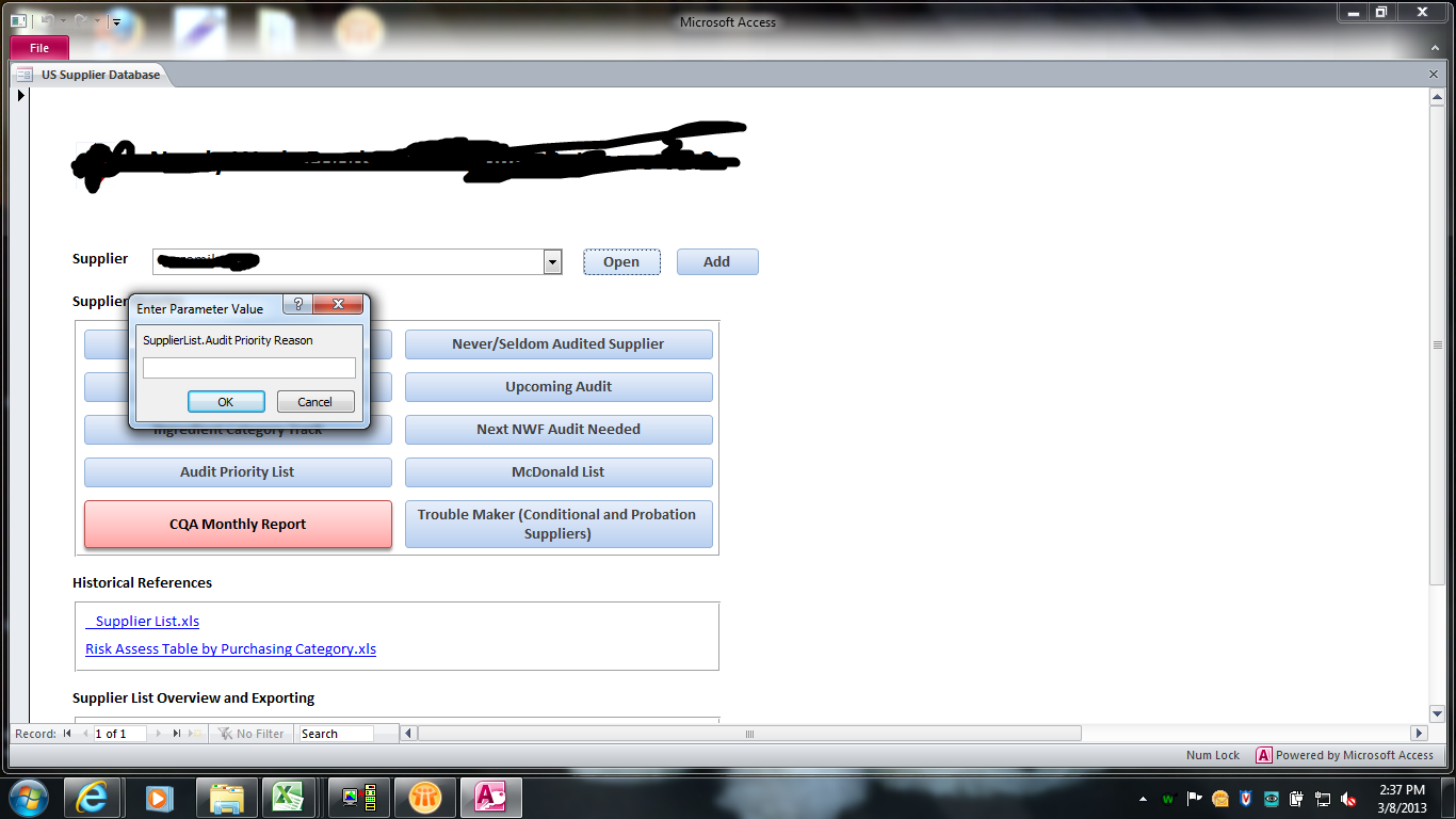 Solved: Access (Enter parameter Value pop up window) | Experts Exchange Solved: Access (Enter parameter Value pop up window) | Experts Exchange