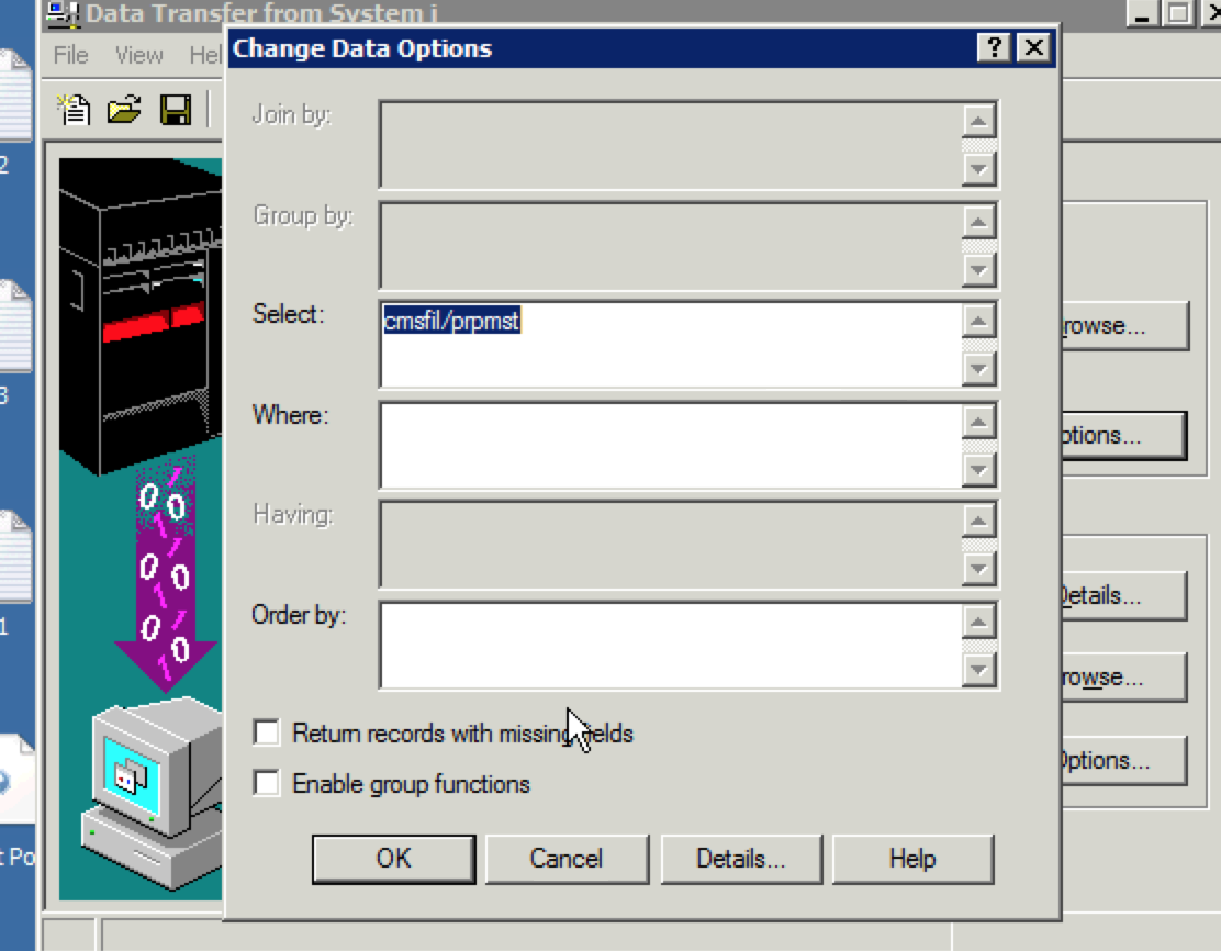 Solved: data tranfer from iseries | Experts Exchange