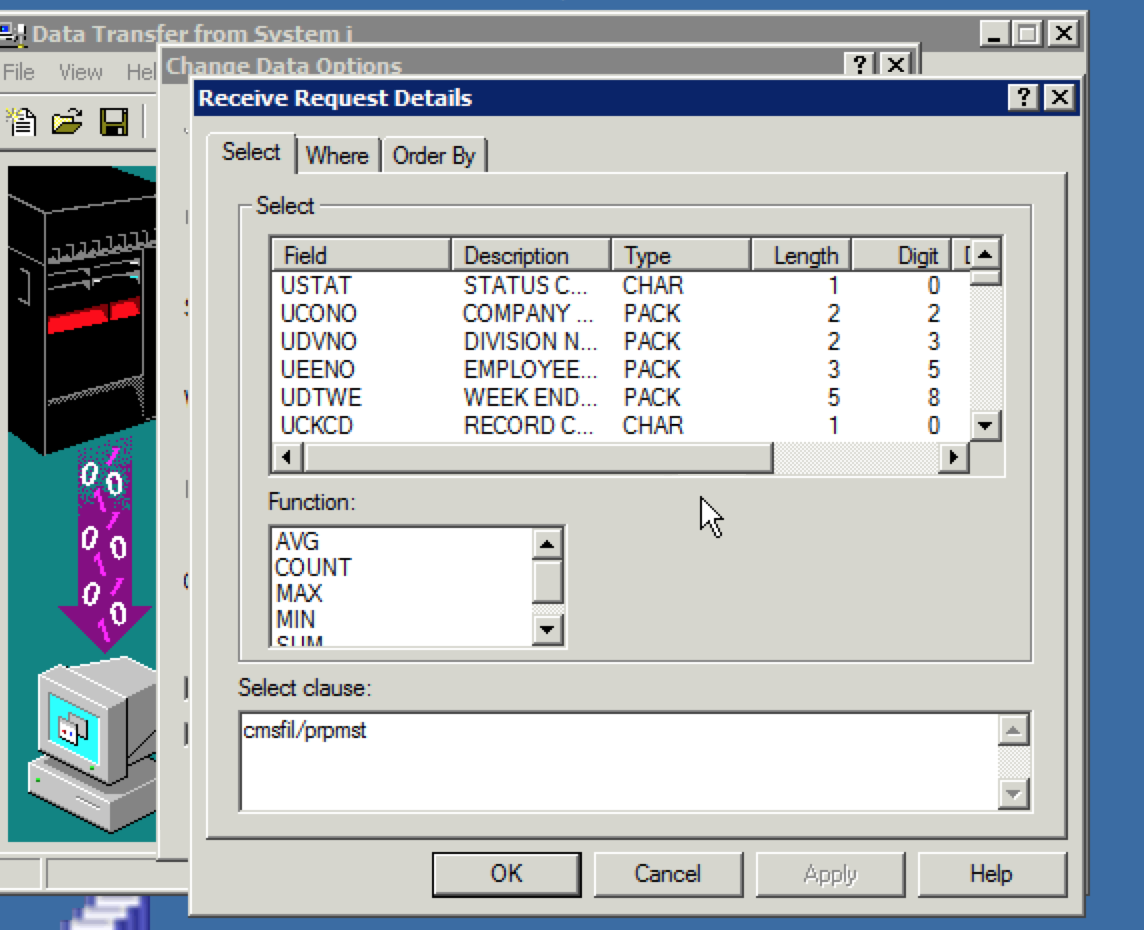 Solved: data tranfer from iseries | Experts Exchange