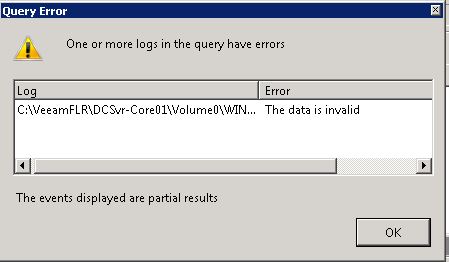 Solved: Event Viewer files corrupted | Experts Exchange