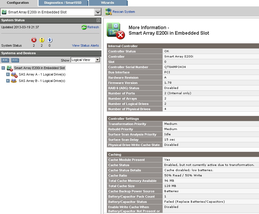 Solved: How to replace array accelerator battery for proliant ml350 g5 ...