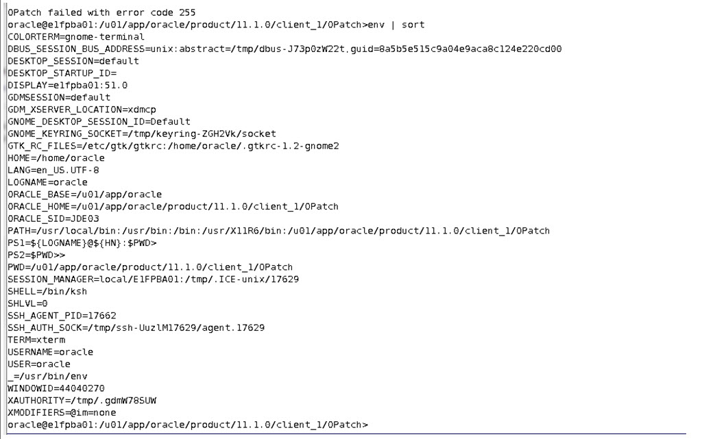 Solved: How Can we Apply Oracle Opatch on Linux Server? | Experts Exchange