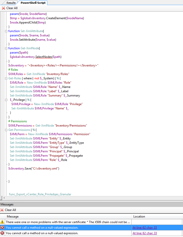 Solved: How to export a report showing Role privledges for a specific ...