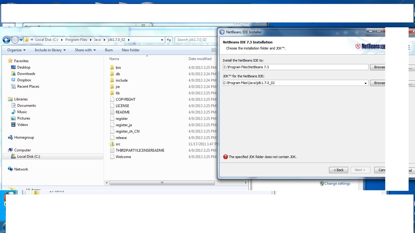 Solved: netbeans installation error | Experts Exchange