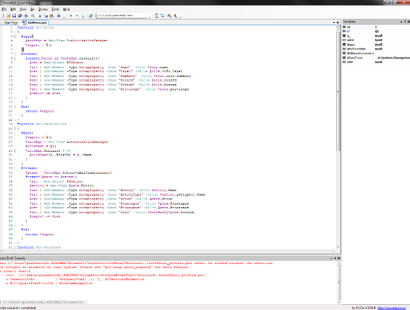Solved: How to export a report showing Role privledges for a specific ...