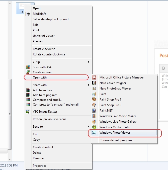 Solved: Windows 7 - png thumbnails display as generic image in File ...