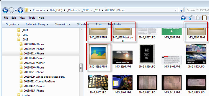 Solved: Windows 7 - png thumbnails display as generic image in File ...