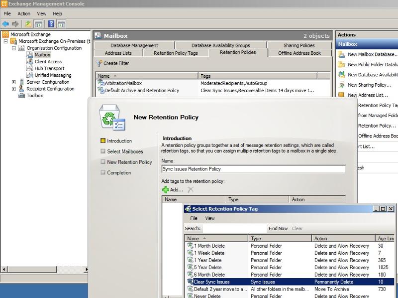 Outlook/Exchange (2010) 'Sync Issues Folder / Conflicts Solutions ...