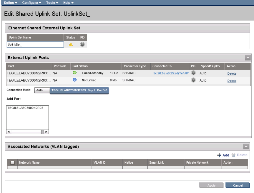Solved: HP Blade Virtual Connect FlexFabric 10Gb/24-Port-Module issue | Experts Exchange