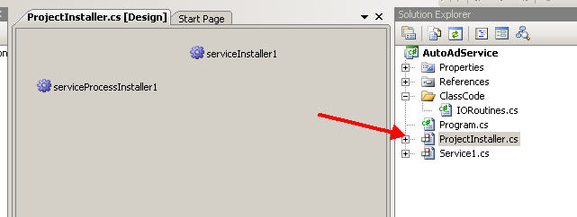 Solved: using the InstallUtil.exe to install a Window Service | Experts ...