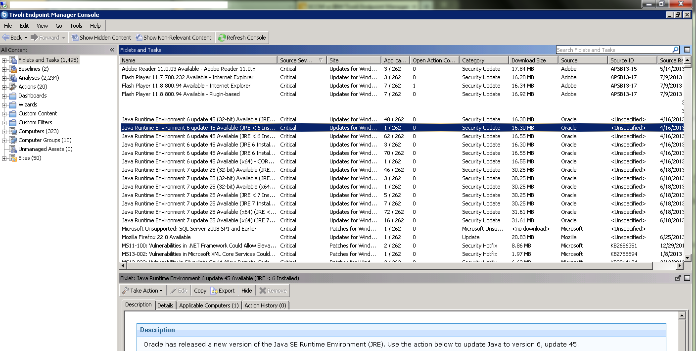 SCCM vs IBM Tivoli Endpoint Manager Solutions | Experts Exchange