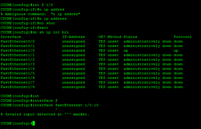 Solved: GNS3 c3700 router - subinterface | Experts Exchange