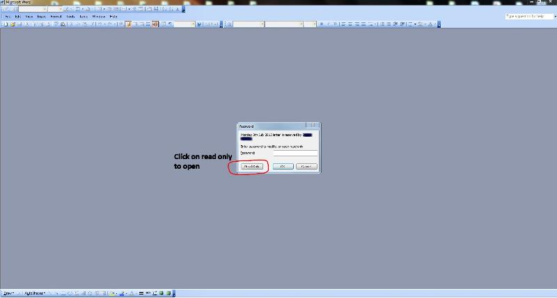 Solved: Word document opening as Read-Only from Internet | Experts Exchange