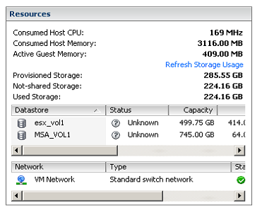 Solved: VMWare Virtual Machine connected to two datastores | Experts Exchange